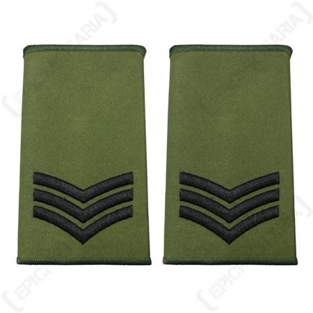 British Army Rank Slides - SGT - Epic Militaria