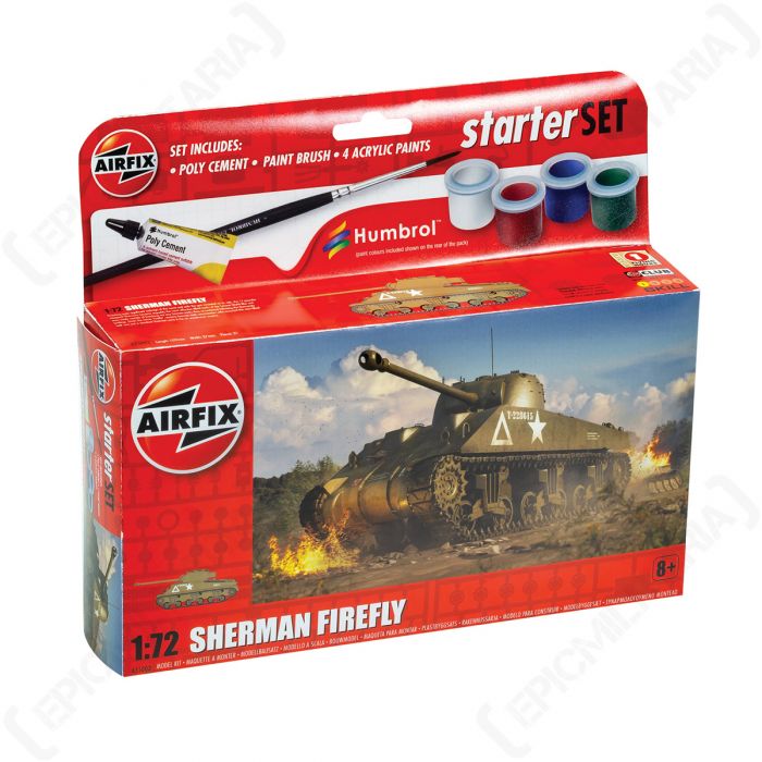 Airfix Sherman Firefly Starter Set - Epic Militaria