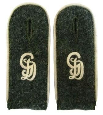 Grossdeutschland Field Grey Shoulder Boards - Epic Militaria