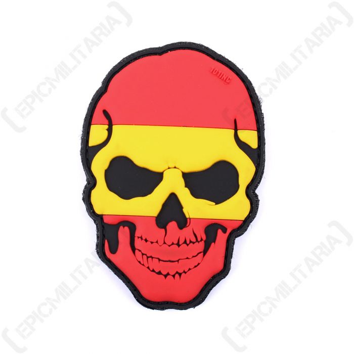 Skull Patch - Spanish Flag - Epic Militaria