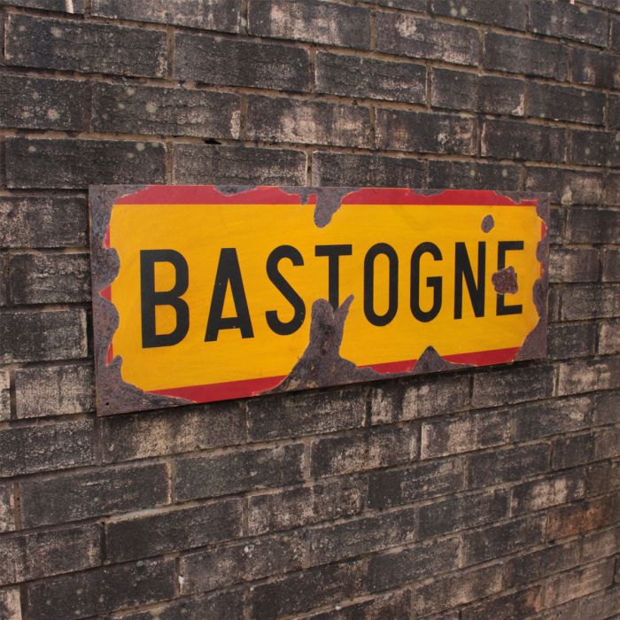 WW2 Bastogne Road Sign - Epic Militaria
