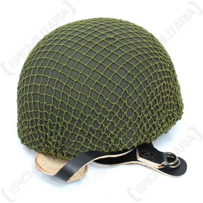 WW2 British Paratrooper Helmet Net - Green 35x35cm - Epic Militaria