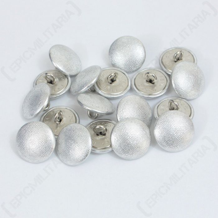 WW2 German Tunic Buttons - Silver - Epic Militaria