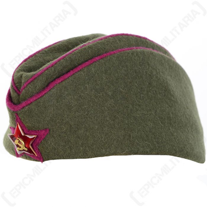 WW2 Russian Officers Pilotka Cap - Epic Militaria