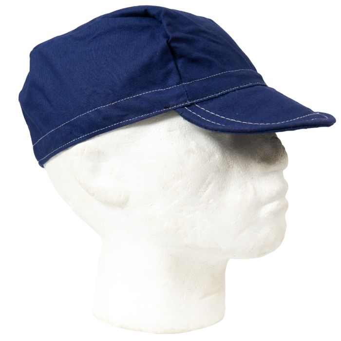 Original East German NVA Workers Cap - Blue - Epic Militaria