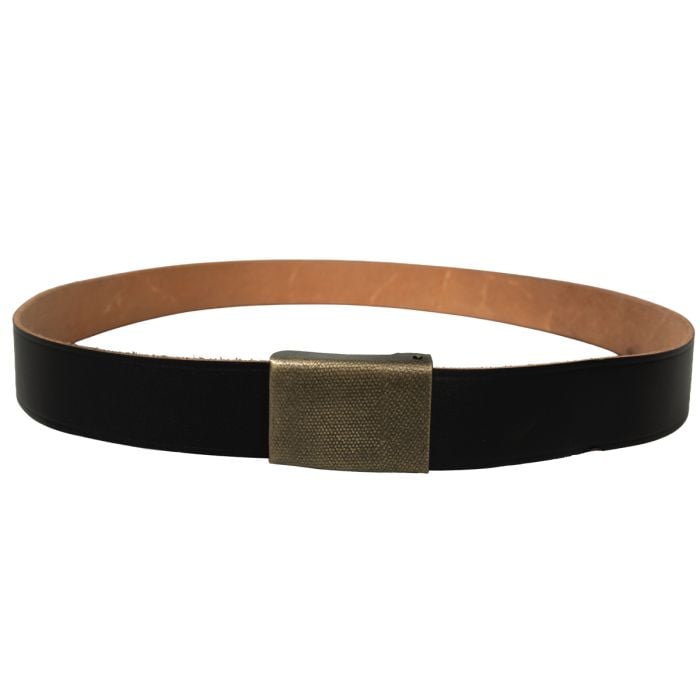 WW2 German Army Black Leather Belt - Epic Militaria - Epic Militaria