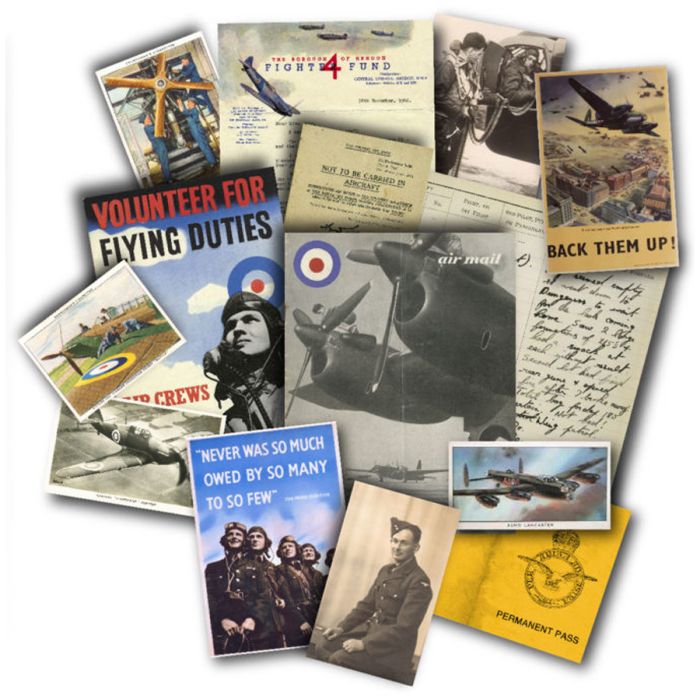 WW2 Replica Pocket Litter Packs - RAF at War - Epic Militaria - Epic ...