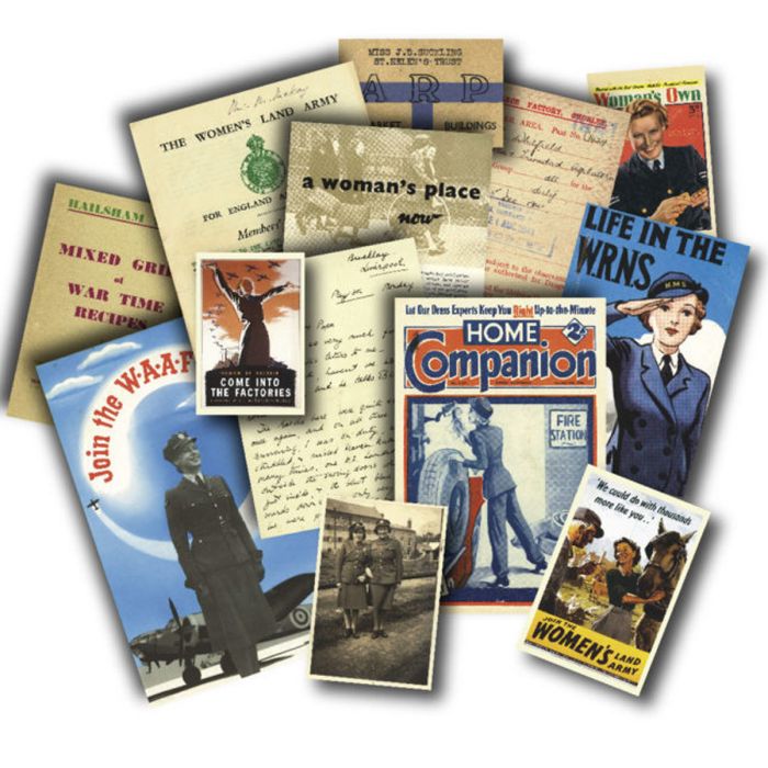 WW2 Replica Pocket Litter Packs - Women's War - Epic Militaria - Epic ...