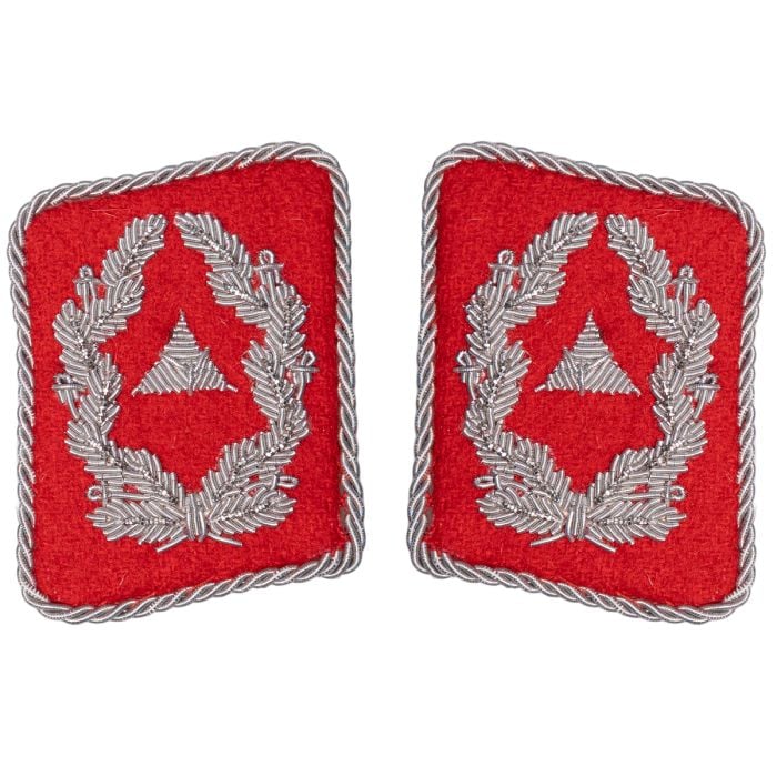 WW2 German Judicial Kriegsgerichtsrat/Major Collar Tabs Reproduction ...