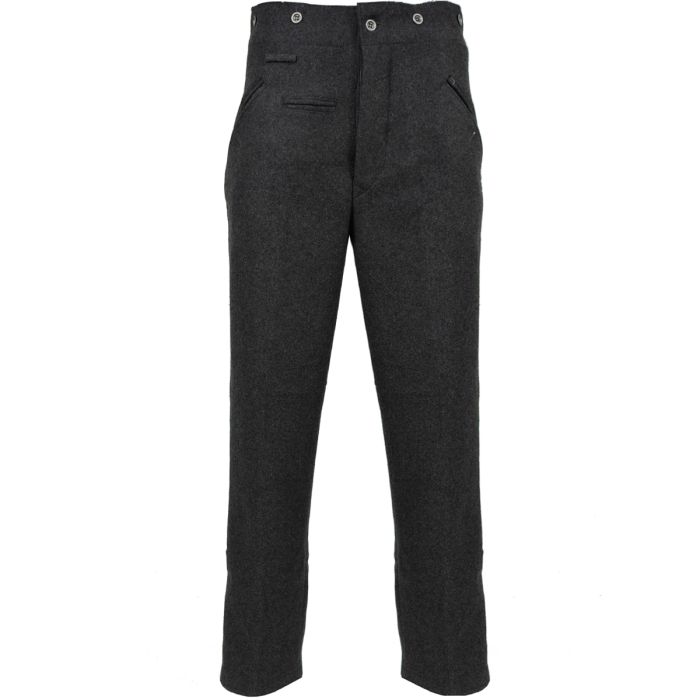 WW2 German M37 Stone Grey Wool Trousers - Epic Militaria