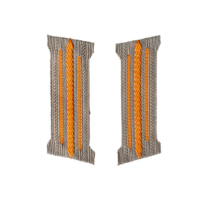 WW2 German Pre-Made Bevo Litzen Collar Tabs – Felgendarmarie - Epic ...