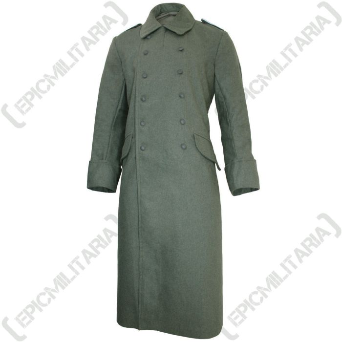 WW2 German M40 Wool Greatcoat - Heer Army Field Grey - Epic Militaria