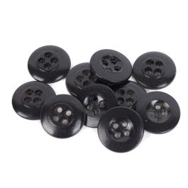 Black Vintage Buttons - 1.6 cm - Epic Militaria