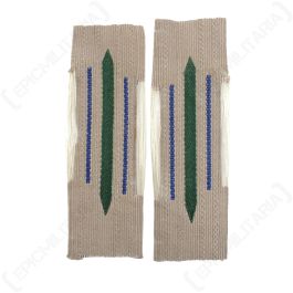 Bevo Litzen Litzen Collar Tabs - Medical - Epic Militaria