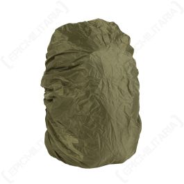 68 x 45cm Small Waterproof Rucksack Cover - Olive Green - Epic Militaria