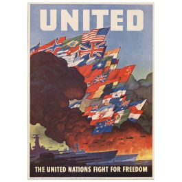 United Nations - Allied WW2 Poster - Epic Militaria