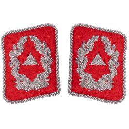 WW2 German Judicial Kriegsgerichtsrat/Major Collar Tabs Reproduction ...