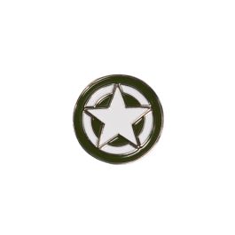 WW2 US Star Pin Badge 2cm - Epic Militaria - Epic Militaria