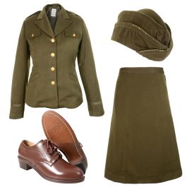 WW2 US Womens WAC Uniform Bundle - Epic Militaria