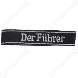 Der Fuhrer Officer Cuff Title - Epic Militaria
