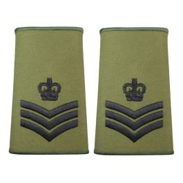 British Army Rank Slides - SSGT - Epic Militaria