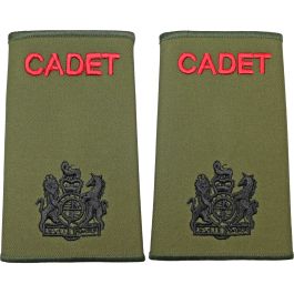 British Army Cadet Rank Slides - RSM - Epic Militaria