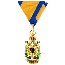 Order of the Iron Crown Knight 3rd Class War Decoration - Epic Militaria