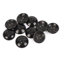 Black Vintage Buttons - Type 3 - 1.4 cm - Epic Militaria