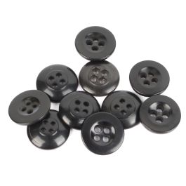 Black Vintage Buttons - Type 2 - 1.7 cm - Epic Militaria