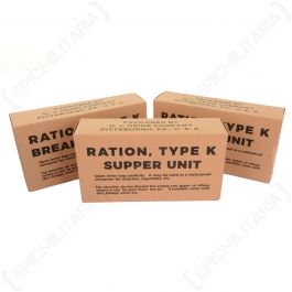 WW2 US K-Ration Ration Boxes - Epic Militaria