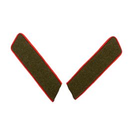 WW2 Russian 1943 Artillery Overcoat Collar Tabs - Red Piped - Epic ...