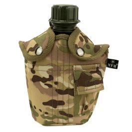 Buy MFH Water Bottle with Cover - Tactical Camo - Epic Militaria