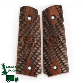 US Engraved Wooden Colt Grips - Colt - Epic Militaria