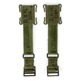 Original British Army 44 Pattern Webbing Belt Brace Extender Pair ...