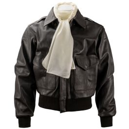 Plain Pilots Flying Scarf - Off White - Epic Militaria
