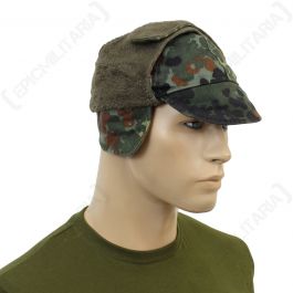German Flecktarn Camouflage Winter Cap - Epic Militaria