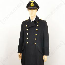 WW2 German Kriegsmarine Officer Wool Overcoat - Epic Militaria