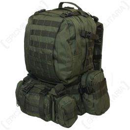 Olive Green MOLLE Defence Pack - Epic Militaria
