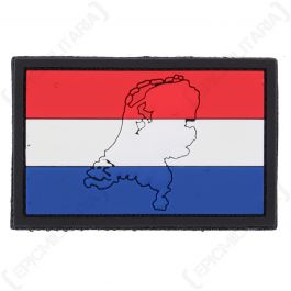 PVC Netherlands Flag Patch - Epic Militaria