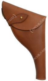 British Webley Holster - Light Brown Leather - Epic Militaria