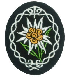 Cloth Edelweiss Badge - Epic Militaria