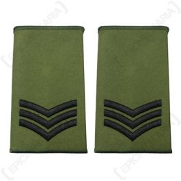 British Army Rank Slides - SGT - Epic Militaria