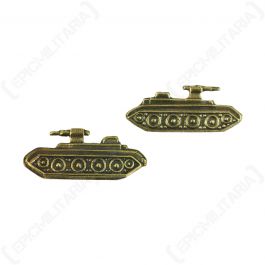 WW2 Soviet Armoured Troops Badges - Pair - Epic Militaria